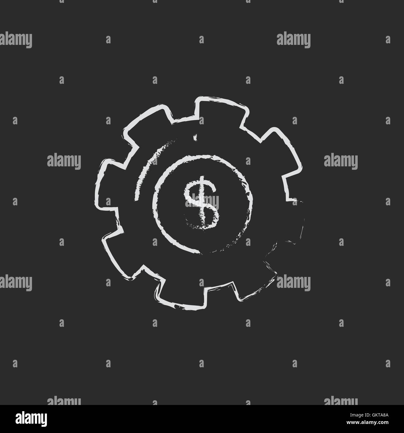 Dollar mark hand Stock Vector Images - Alamy