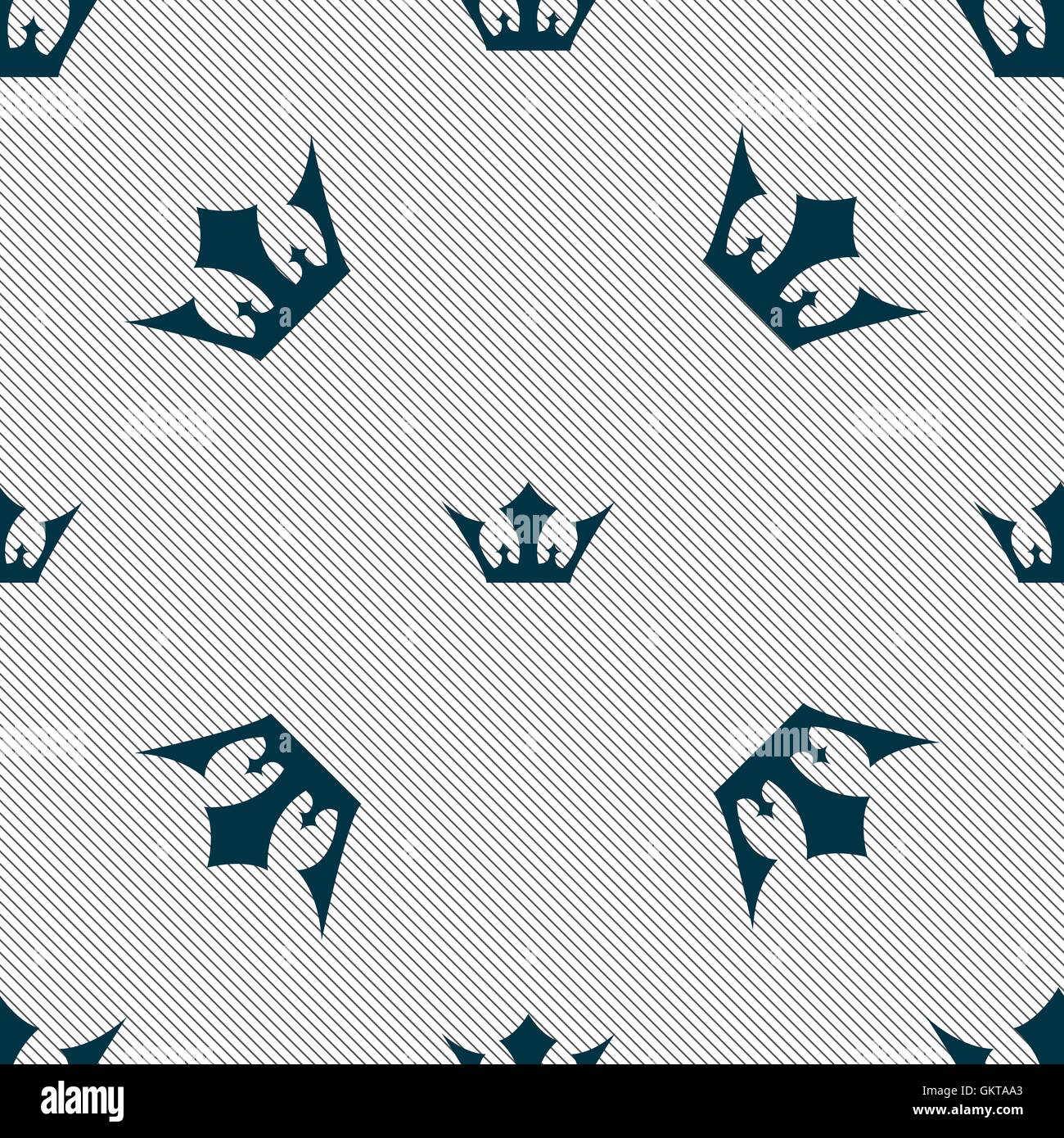 Crown silhouette collection vector hi-res stock photography and images ...