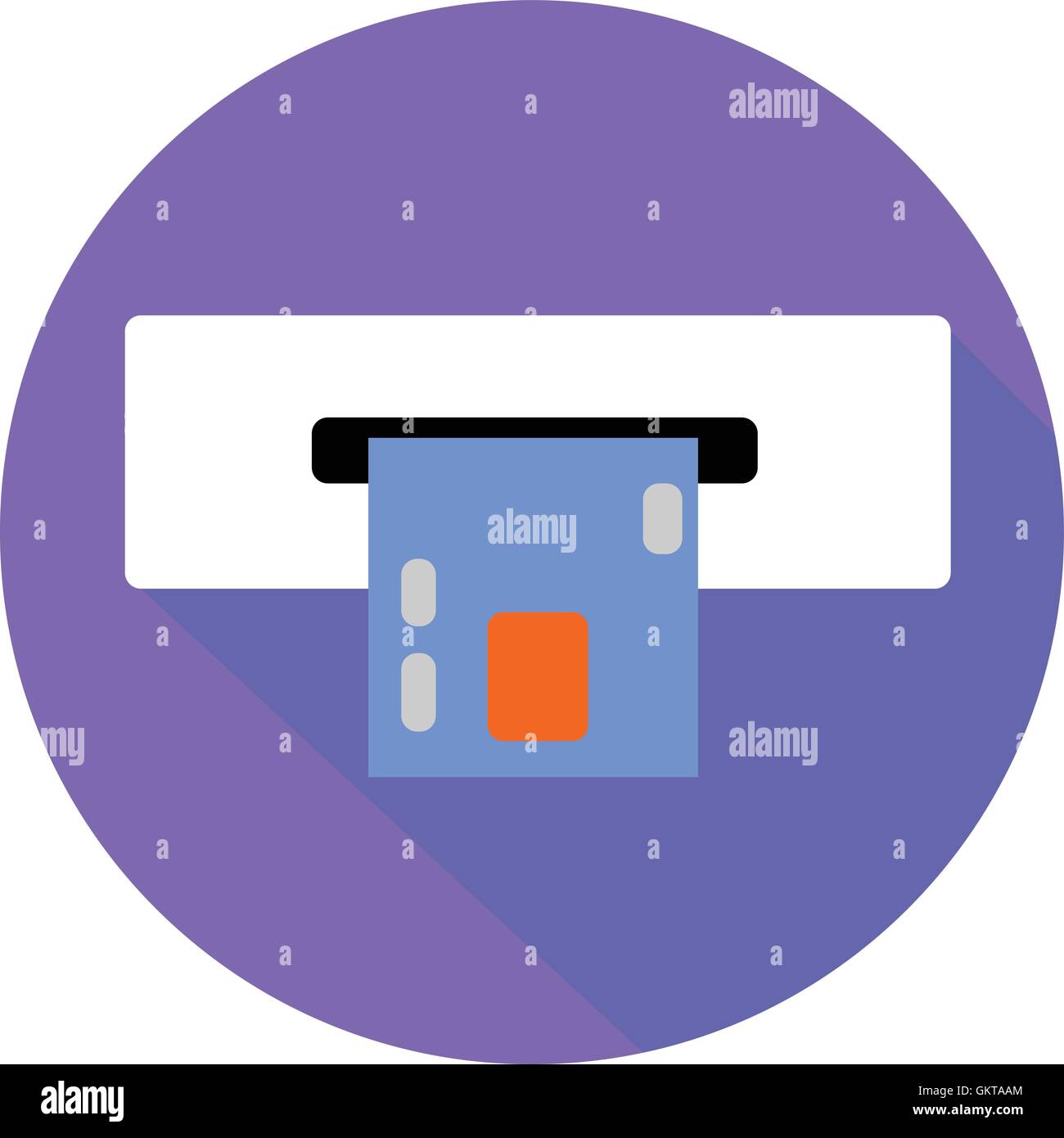 Flat printer icon Stock Vector Image & Art - Alamy