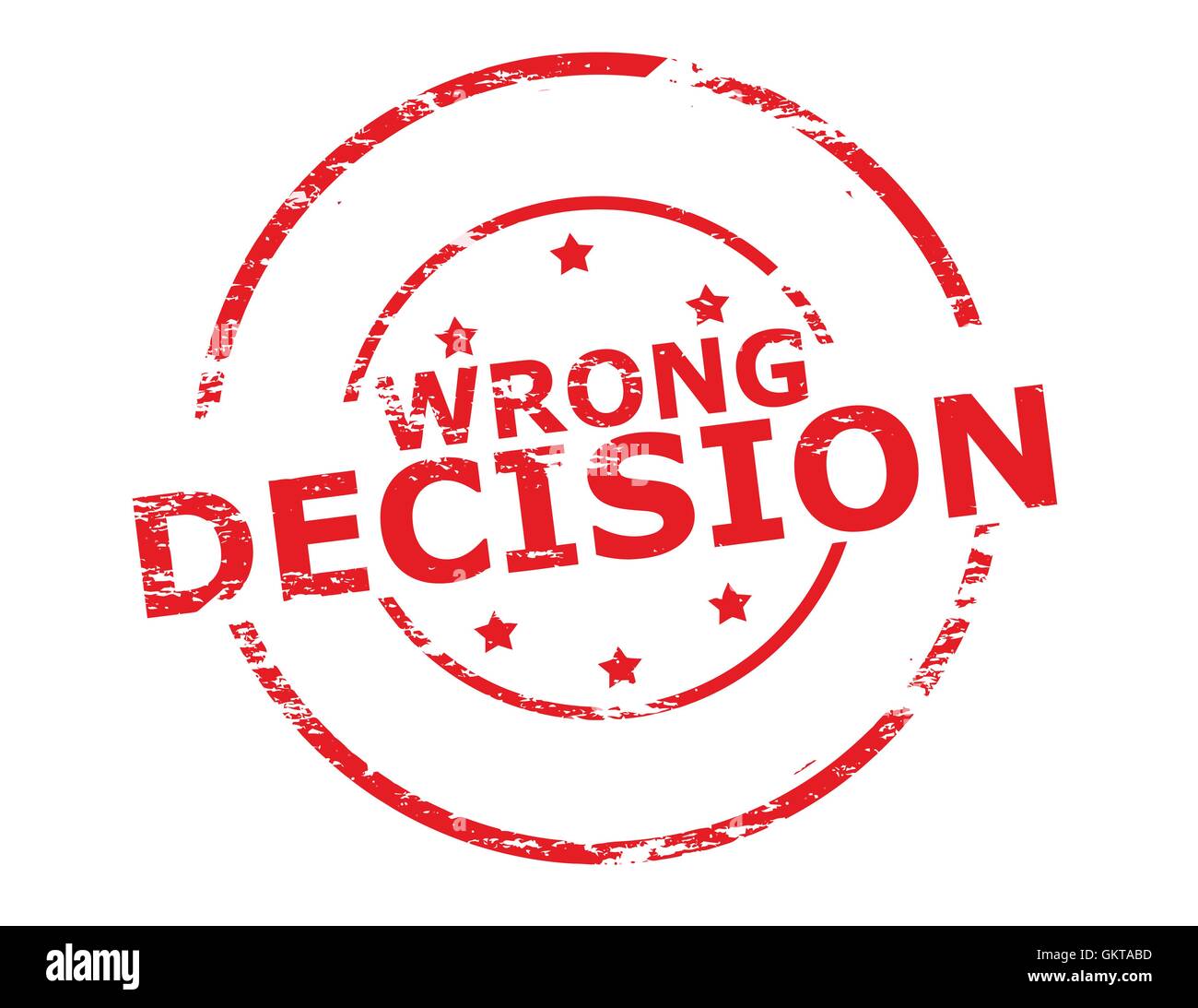 Wrong order Stock Vector Images - Alamy