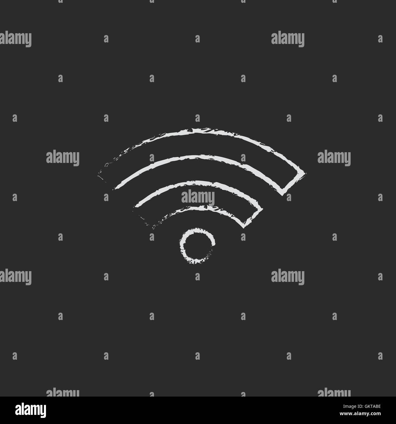 Wifi icon in black hi-res stock photography and images - Alamy