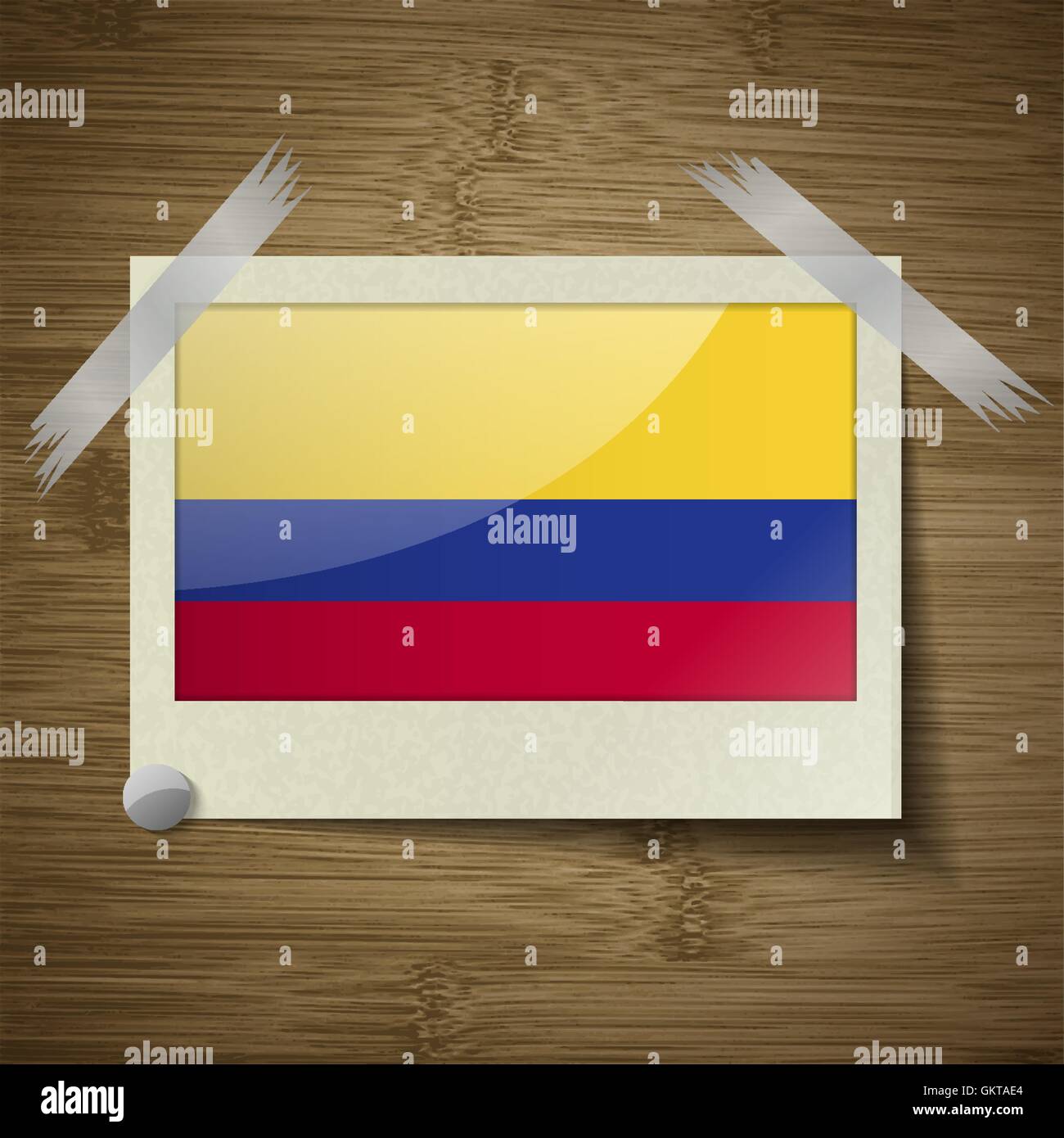 Colombian flags Stock Vector Images - Alamy