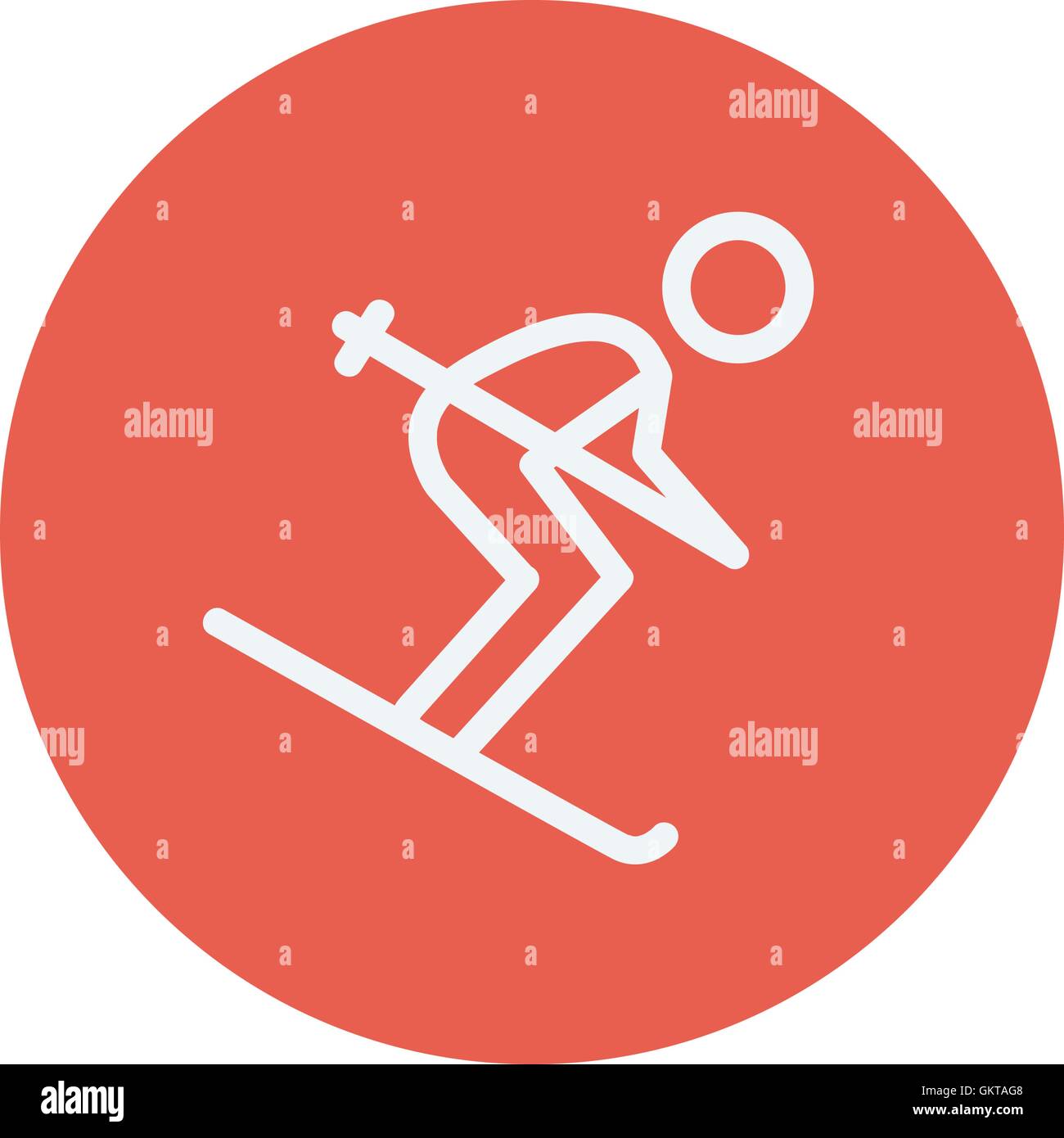 Ski and skating Stock Vector Images - Alamy