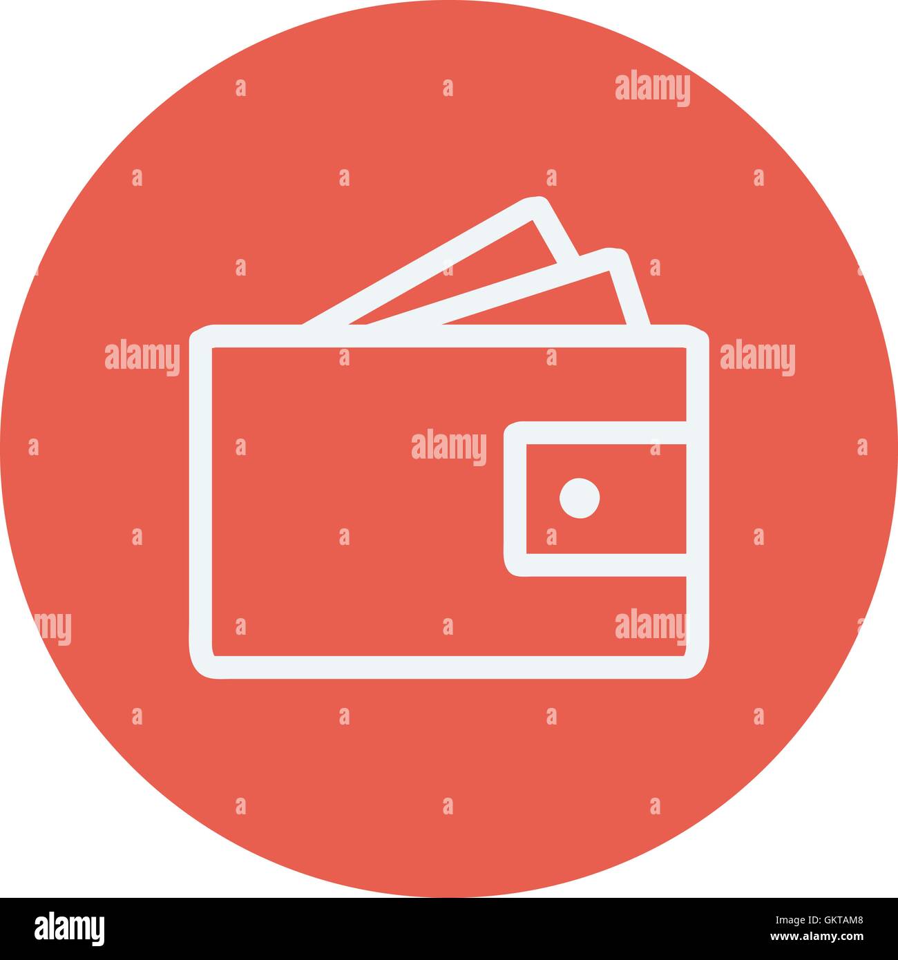 Saving money vector line Stock Vector Images - Alamy