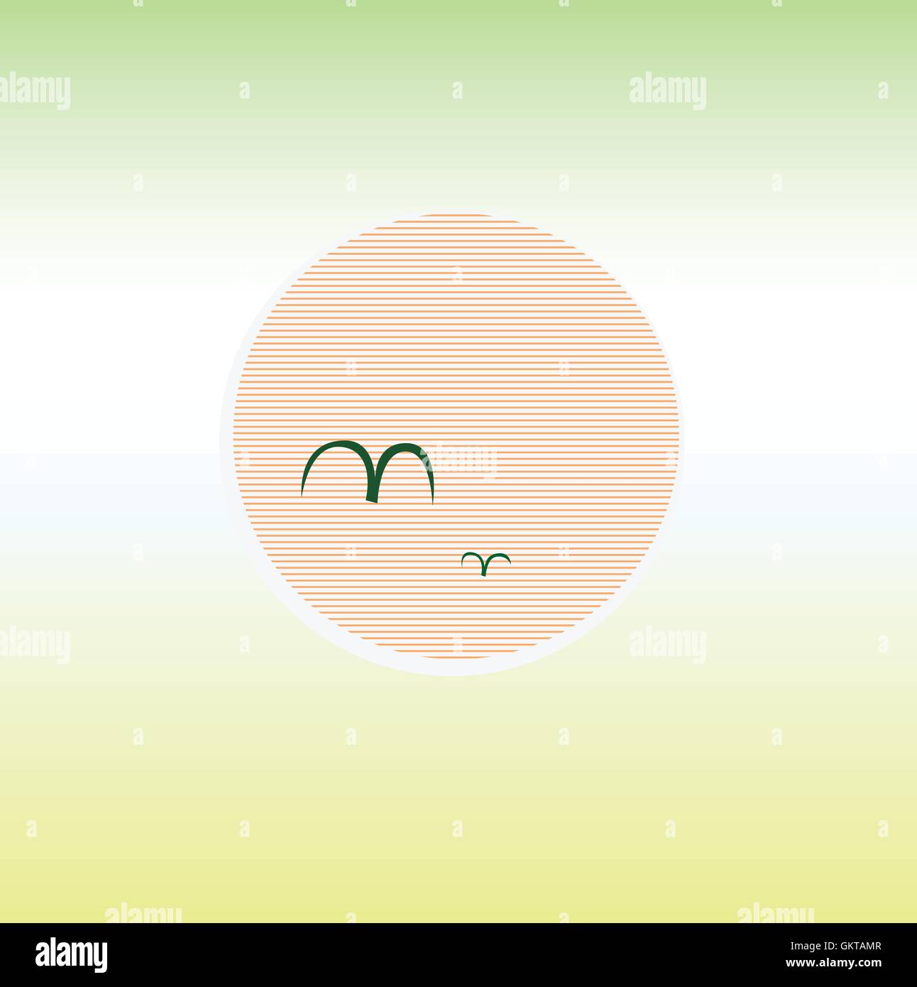 Green lake hawaii Stock Vector Images - Alamy