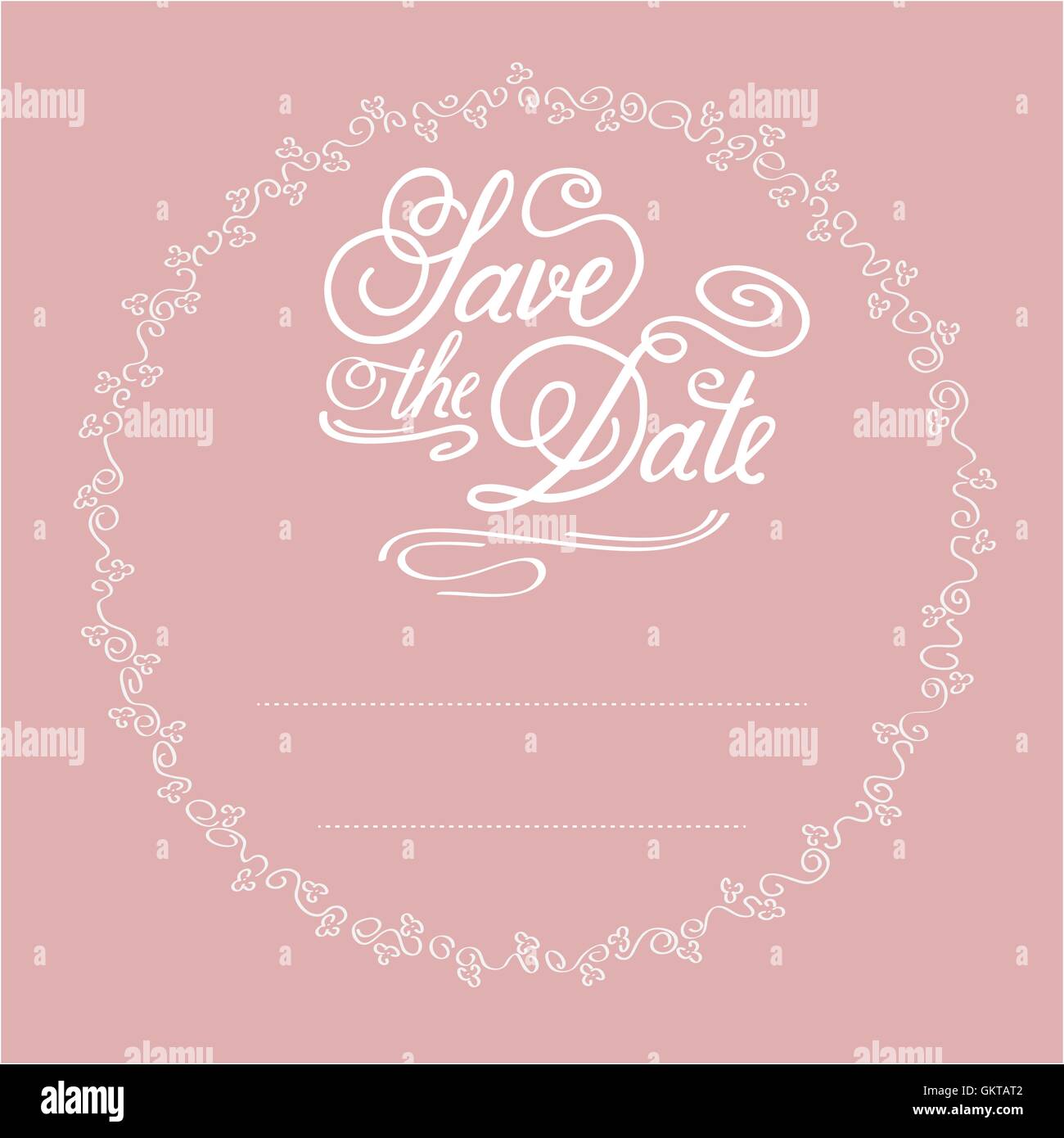 Save date text wedding calligraphy hi-res stock photography and images - Alamy