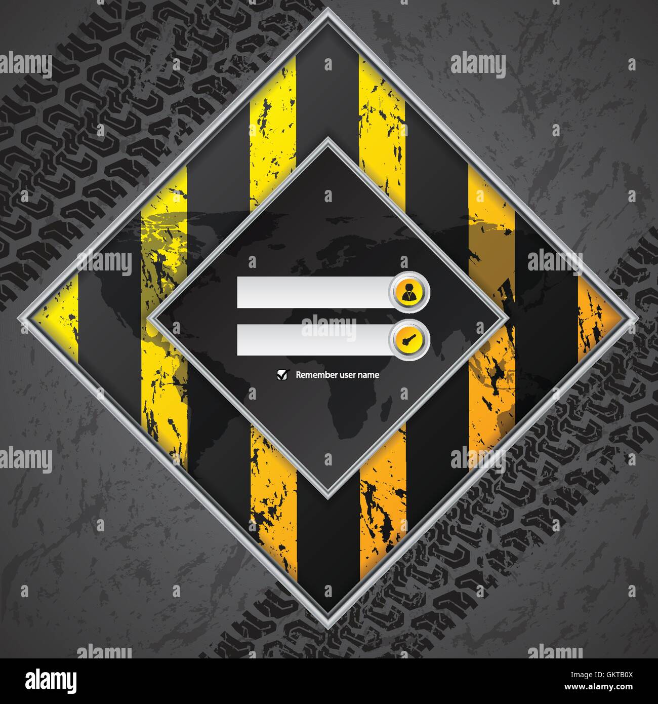 Abstract industrial login screen design Stock Vector Image & Art - Alamy