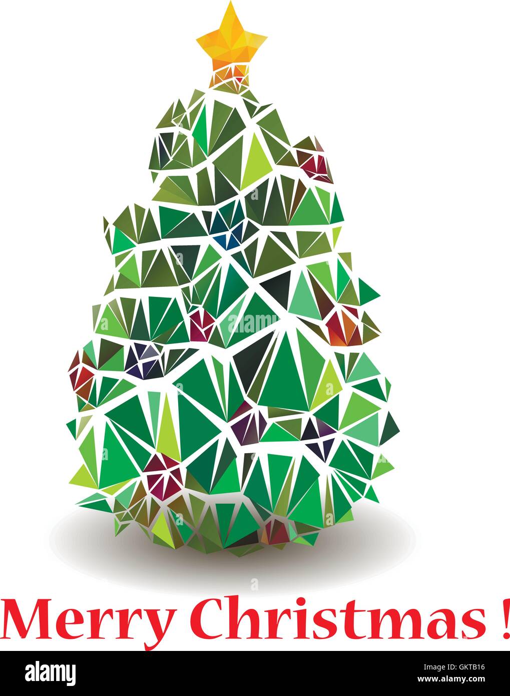 3d abstract minimal christmas Stock Vector Images - Alamy