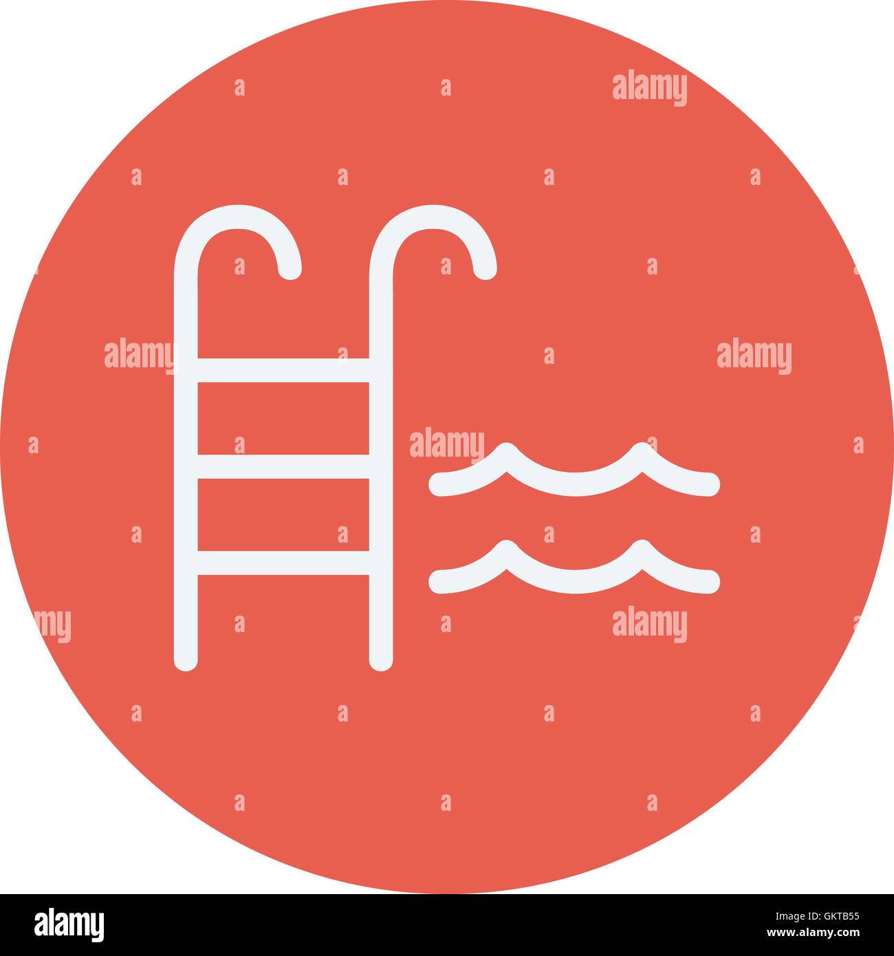 Pool line icon linear Stock Vector Images - Alamy