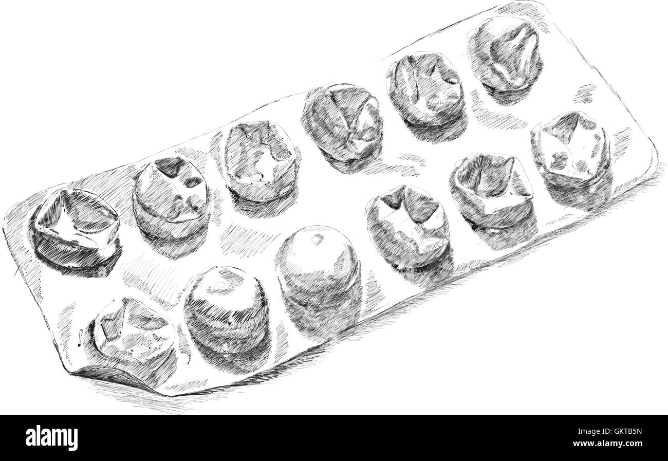 Pharmacist tablets Stock Vector Images - Alamy