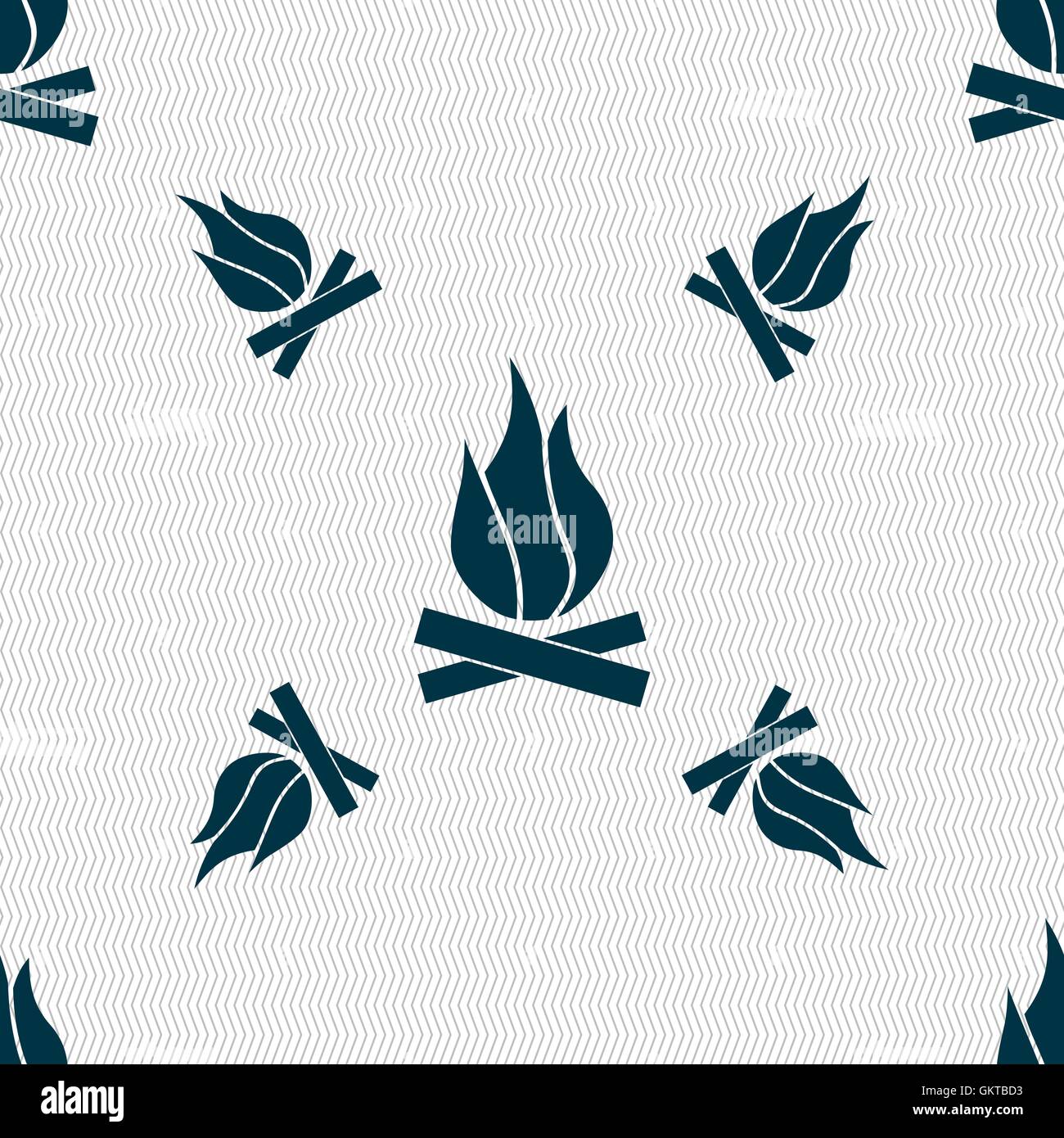 Campfire sign Stock Vector Images - Alamy