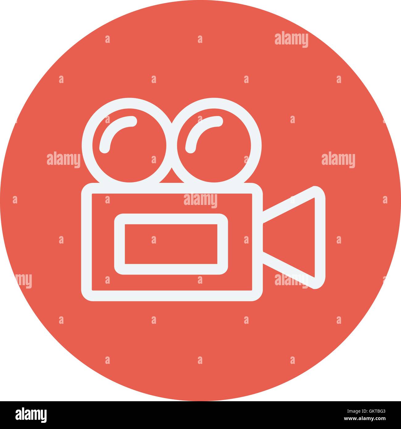 Video maker icon outline Stock Vector Images - Alamy