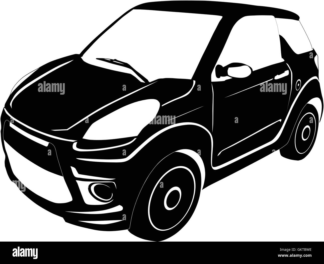 City smart car Stock Vector Image & Art - Alamy