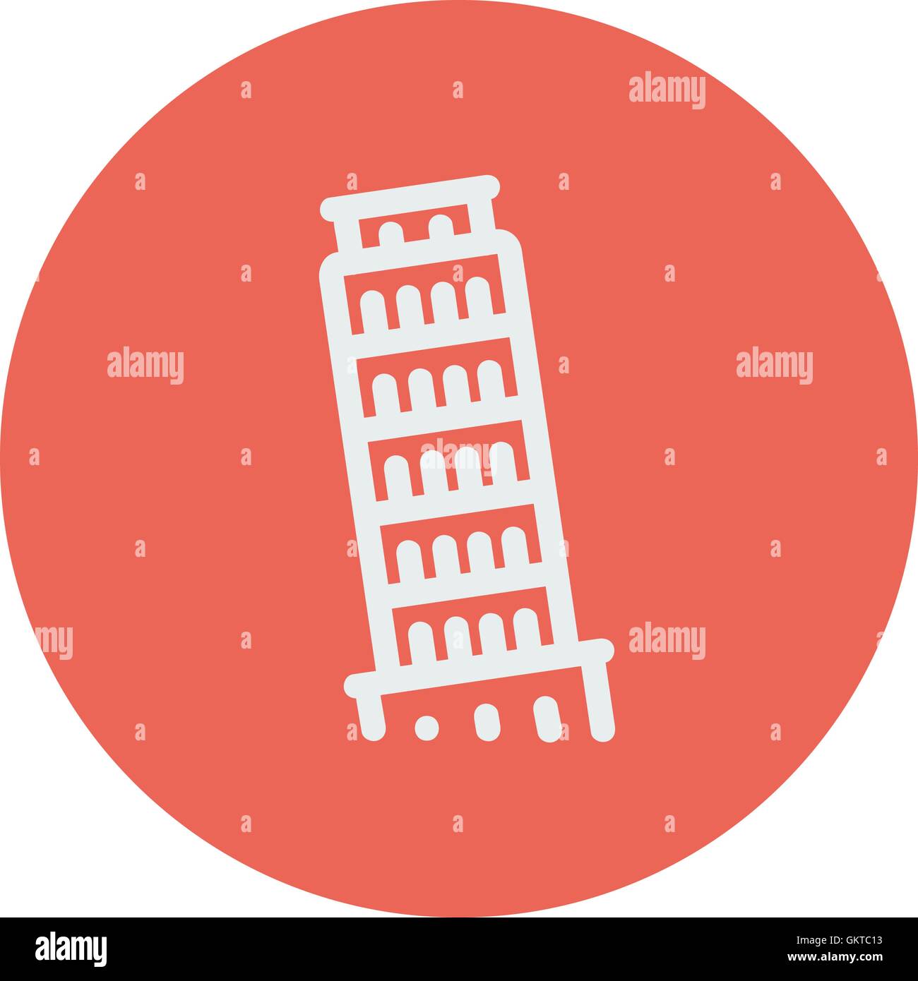 Romanesque medieval architecture Stock Vector Images - Alamy
