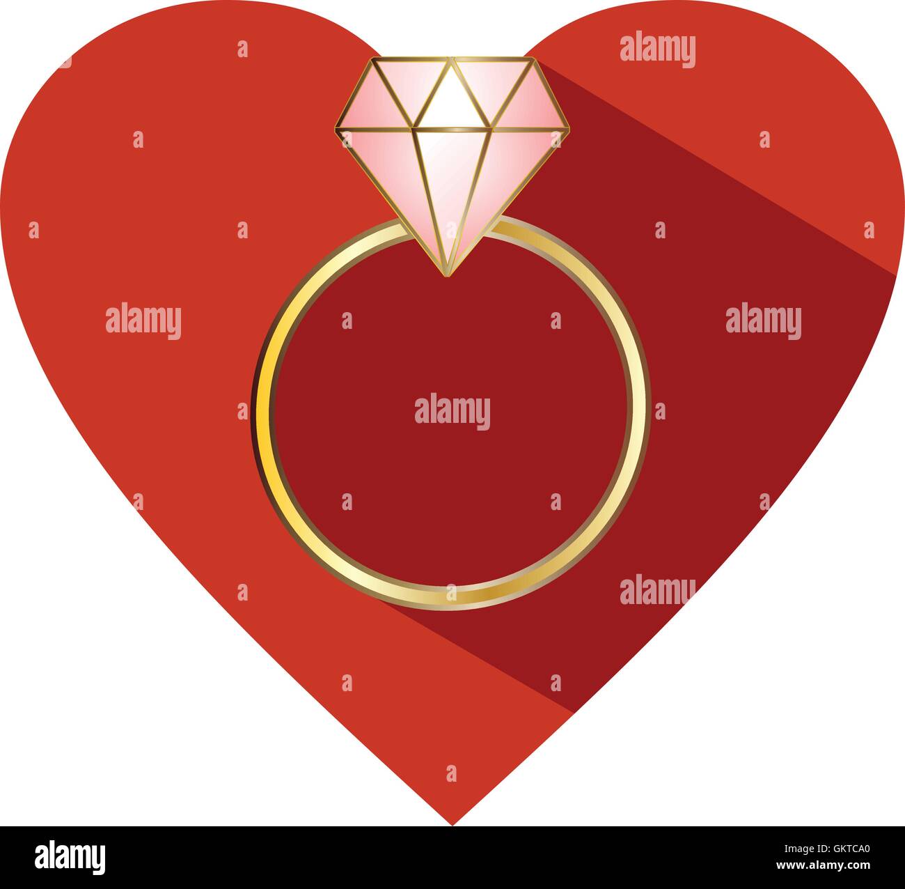 Circle diamond Stock Vector Images - Alamy