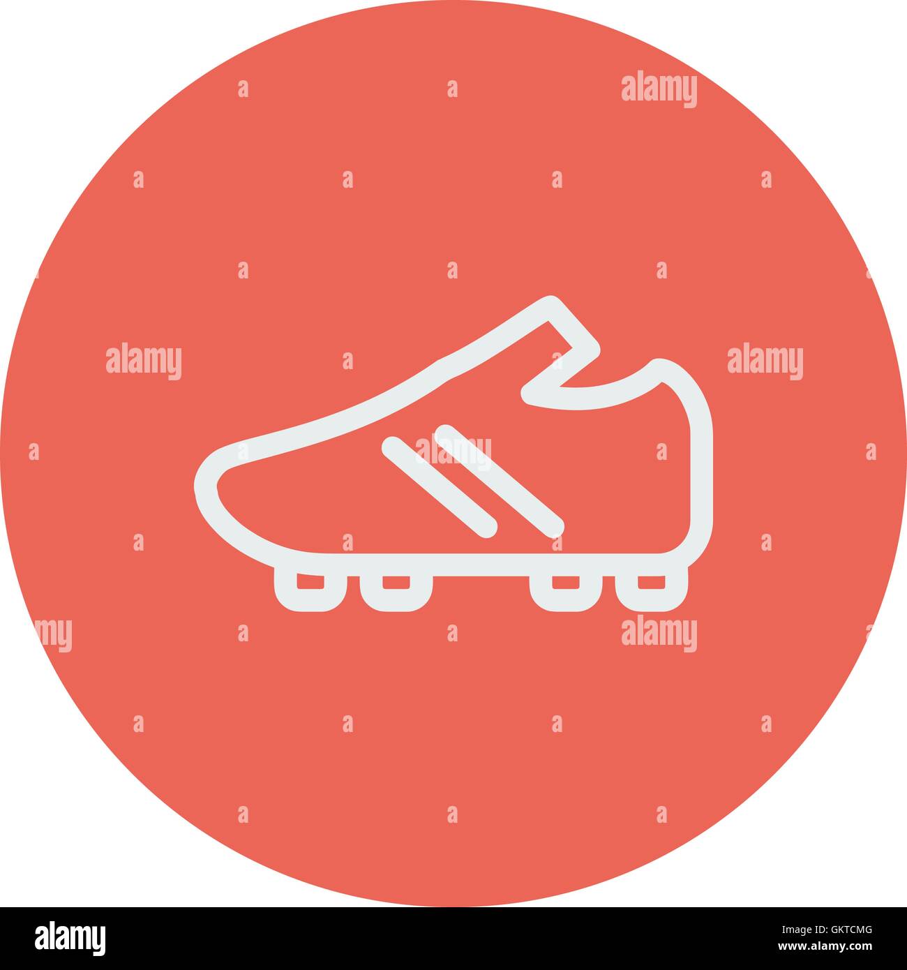 Soccer boot Stock Vector Images - Alamy