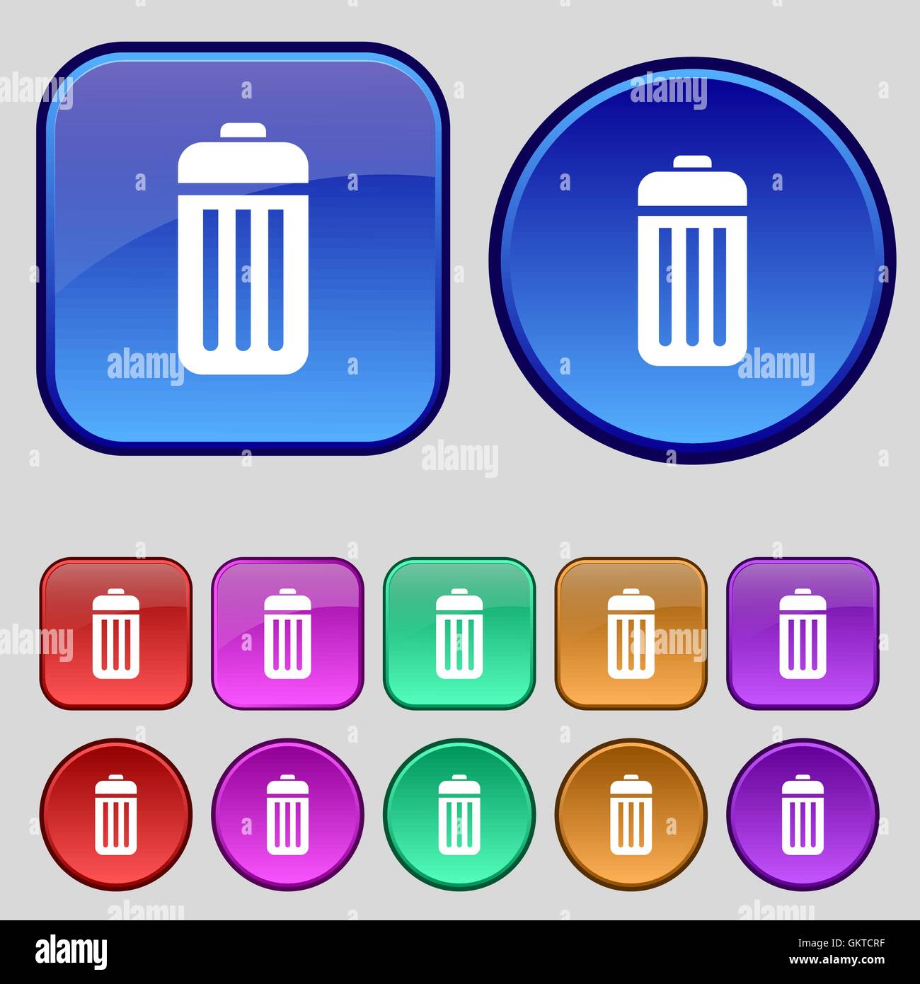 Garbage bin vintage Stock Vector Images - Alamy