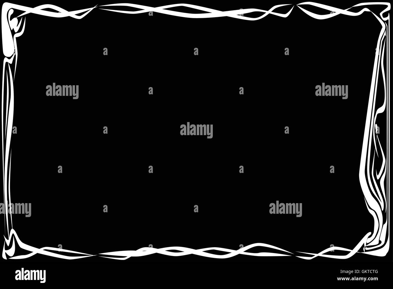 Silent Movie Border Stock Vector Image & Art - Alamy