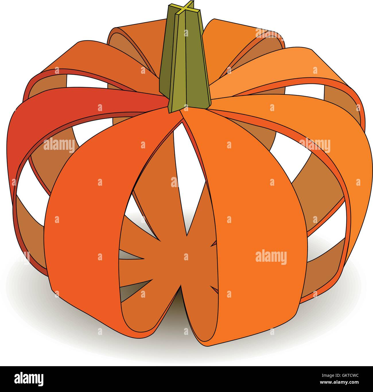 Abstract pumpkin Stock Vector Images - Alamy