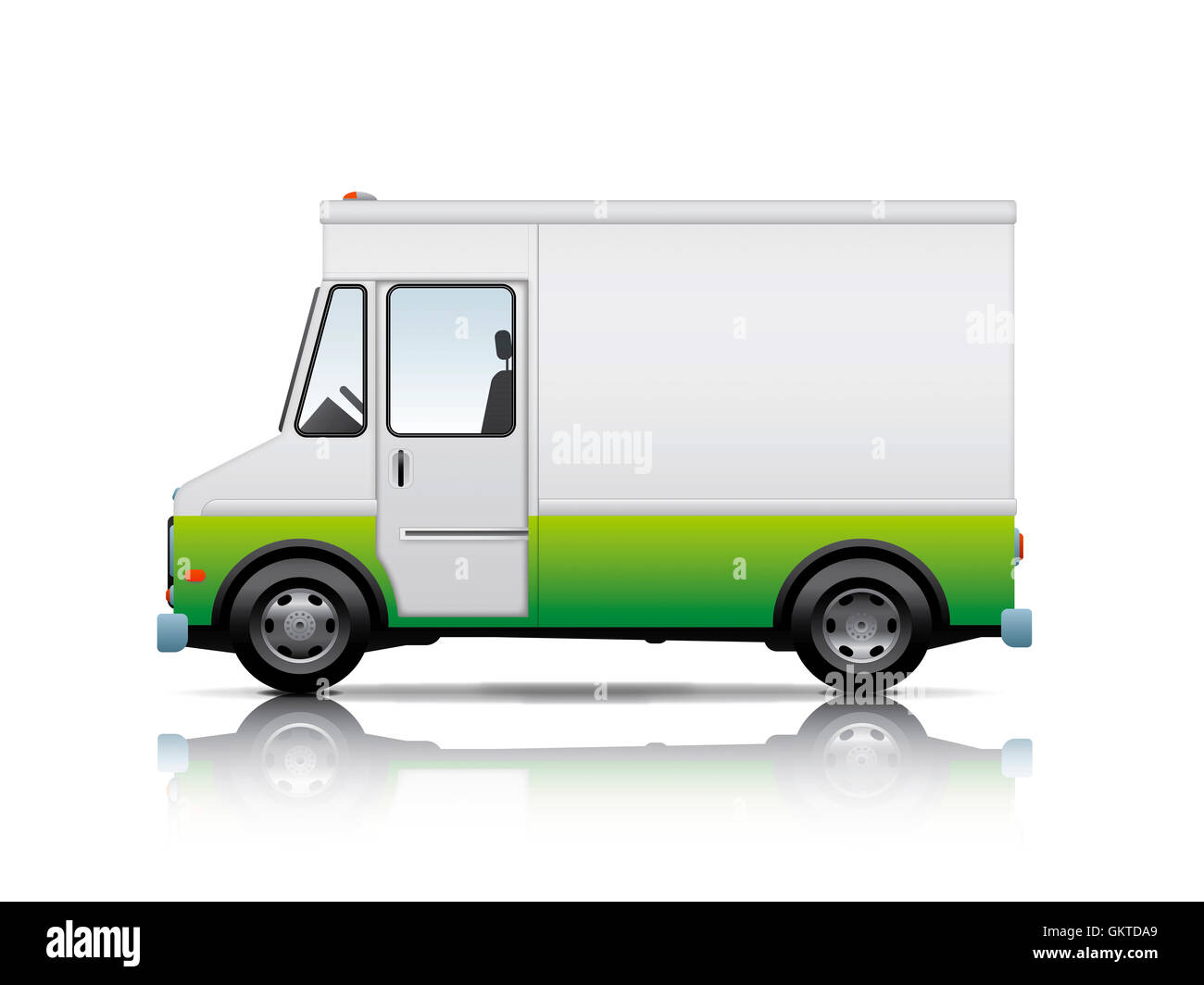 Van green Cut Out Stock Images & Pictures - Alamy