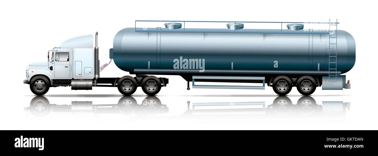 Tanker semi truck hi-res stock photography and images - Alamy
