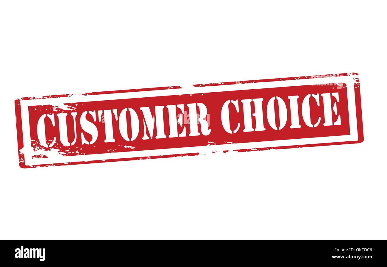 Customer Selection Stock Vector Images - Alamy