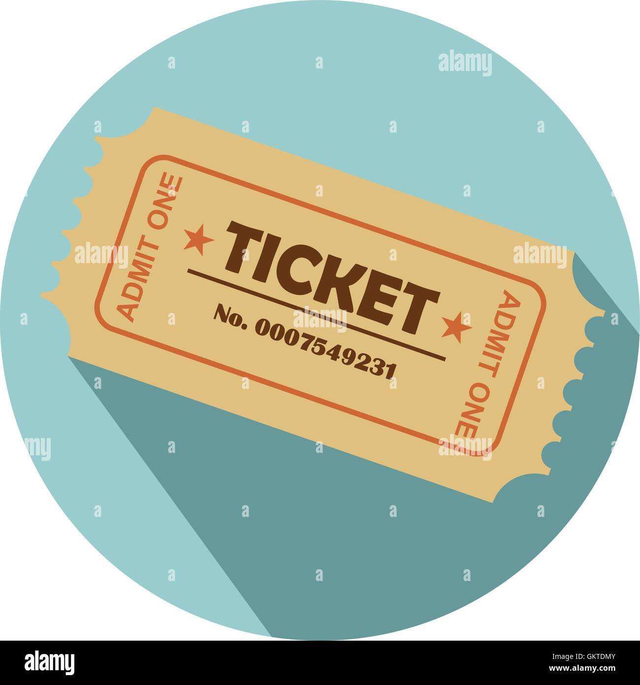 Admit one yellow ticket hi-res stock photography and images - Alamy