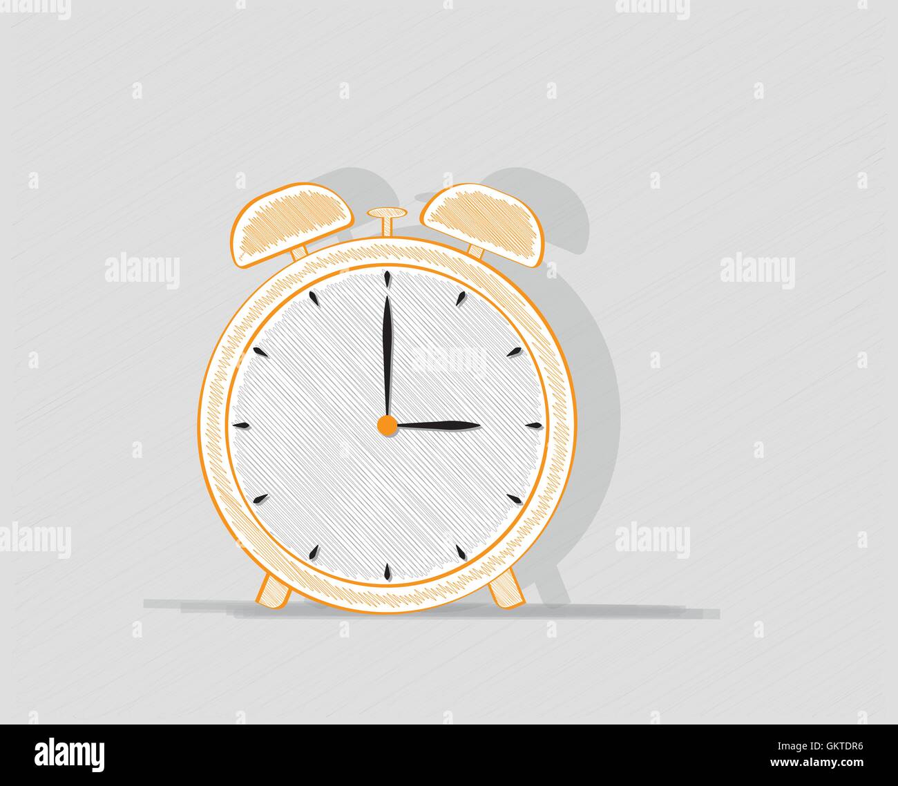 Alarm clock clocks Stock Vector Images - Alamy