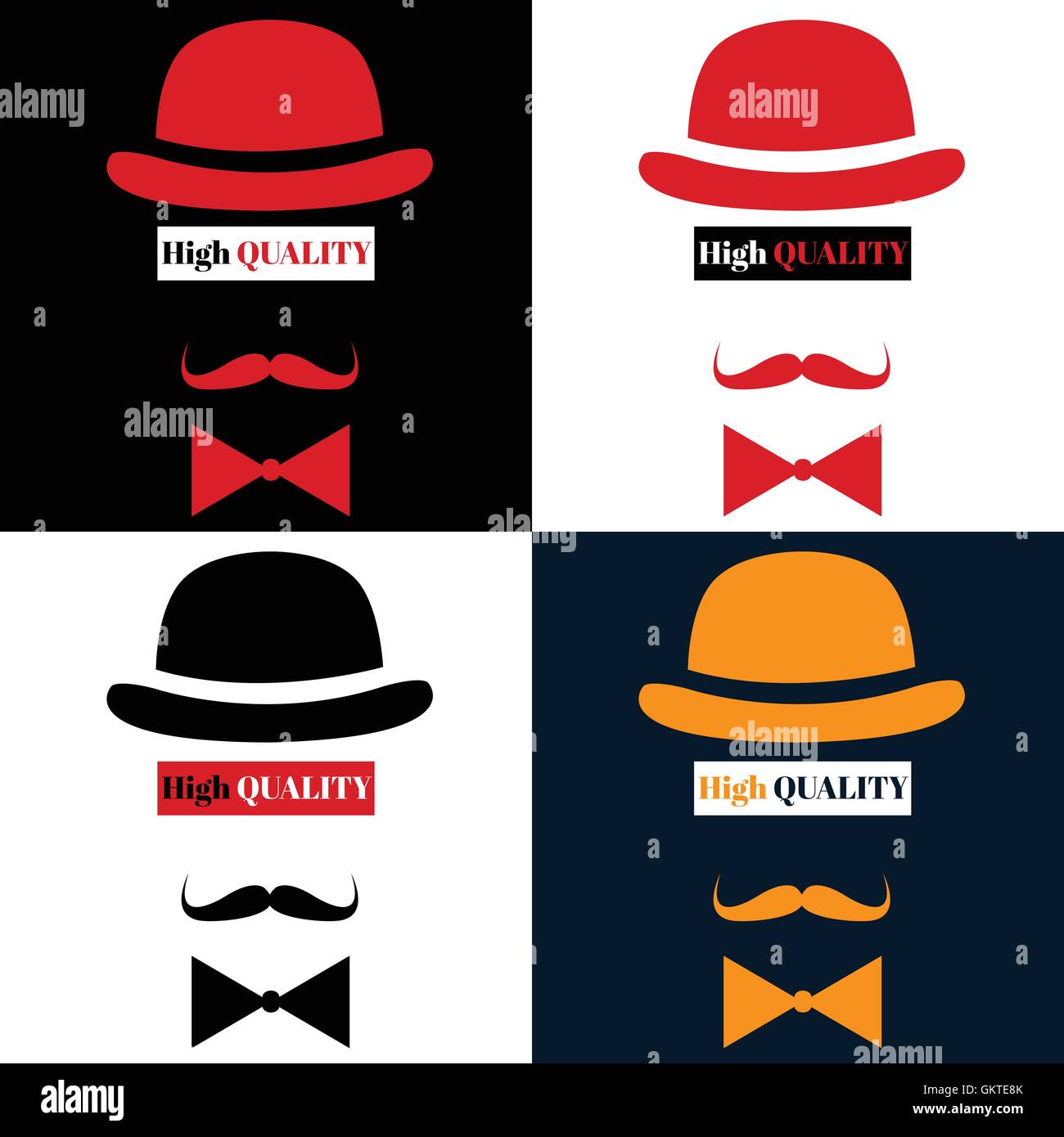 Monopoly Top Hat Stock Vector Images - Alamy
