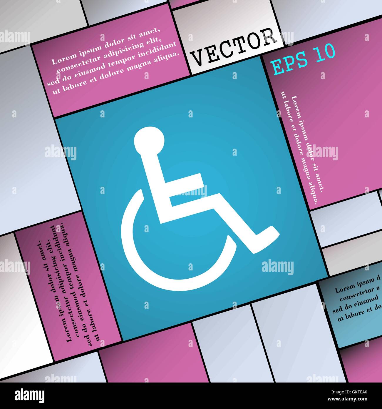 Blind people sign hi-res stock photography and images - Alamy