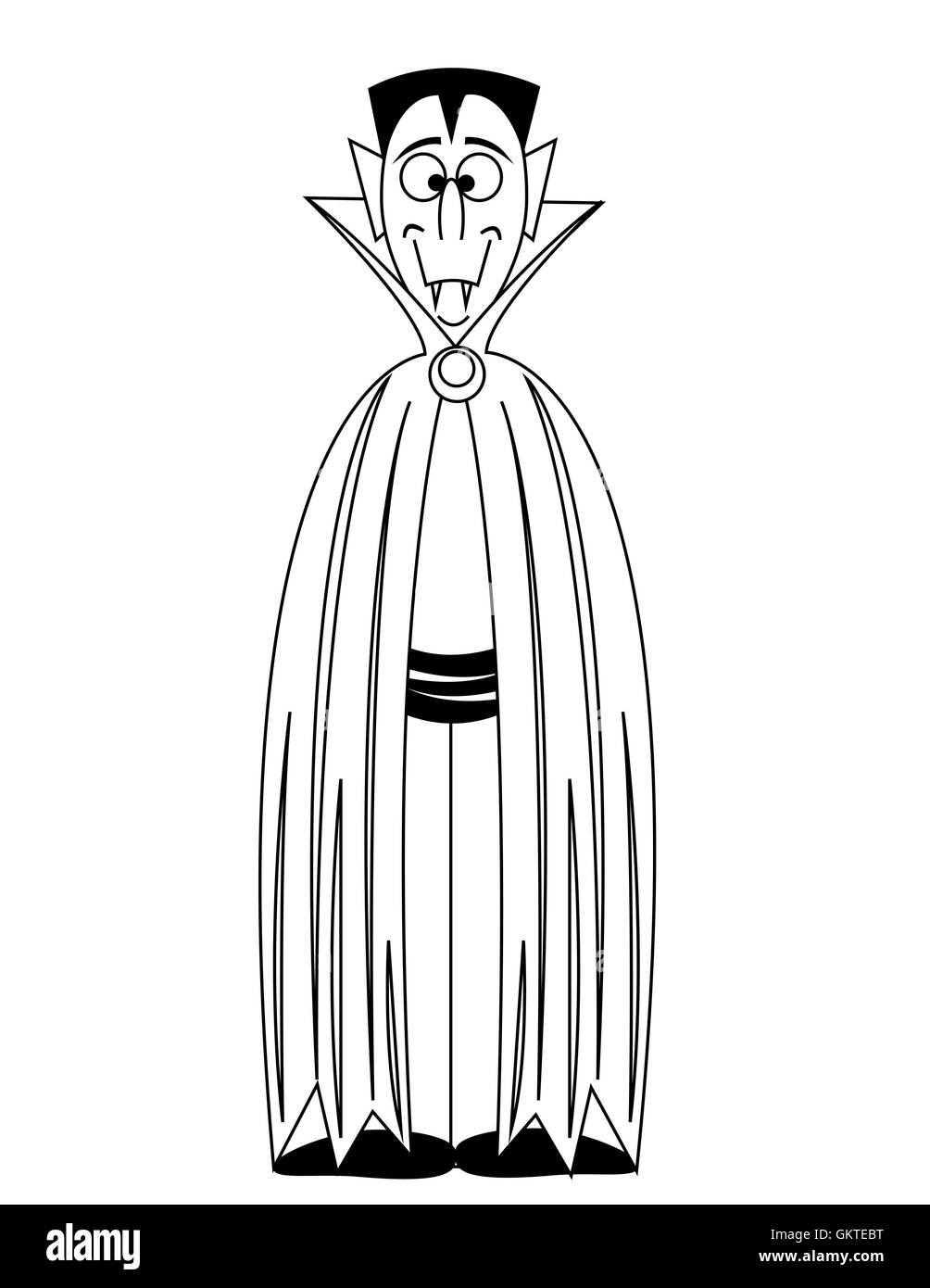 coloring with vampire Stock Vector Image & Art - Alamy