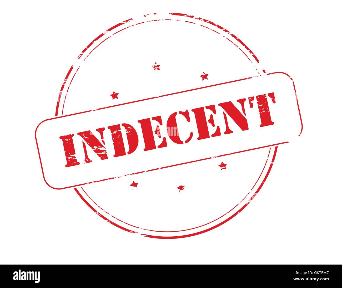 Unseemly Stock Vector Images - Alamy