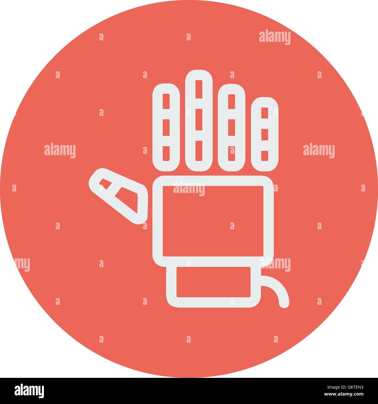 Robot hand finger arm Stock Vector Images - Alamy