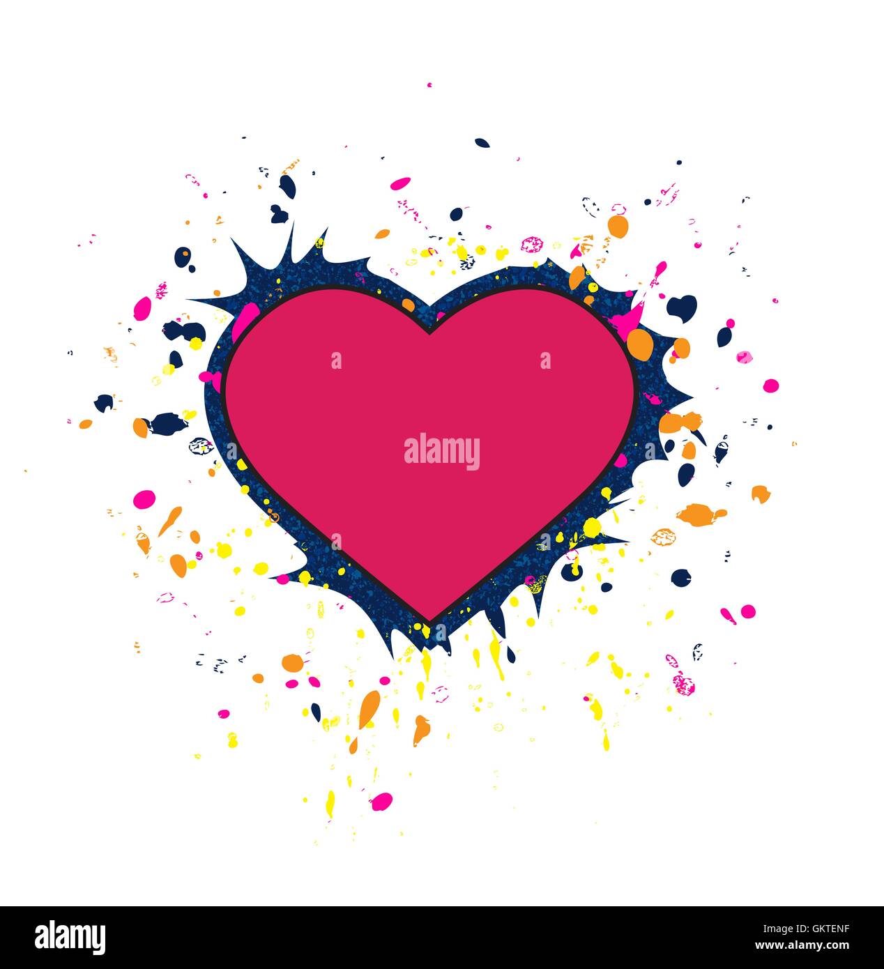 Vector sign mothers heart Stock Vector Images - Alamy
