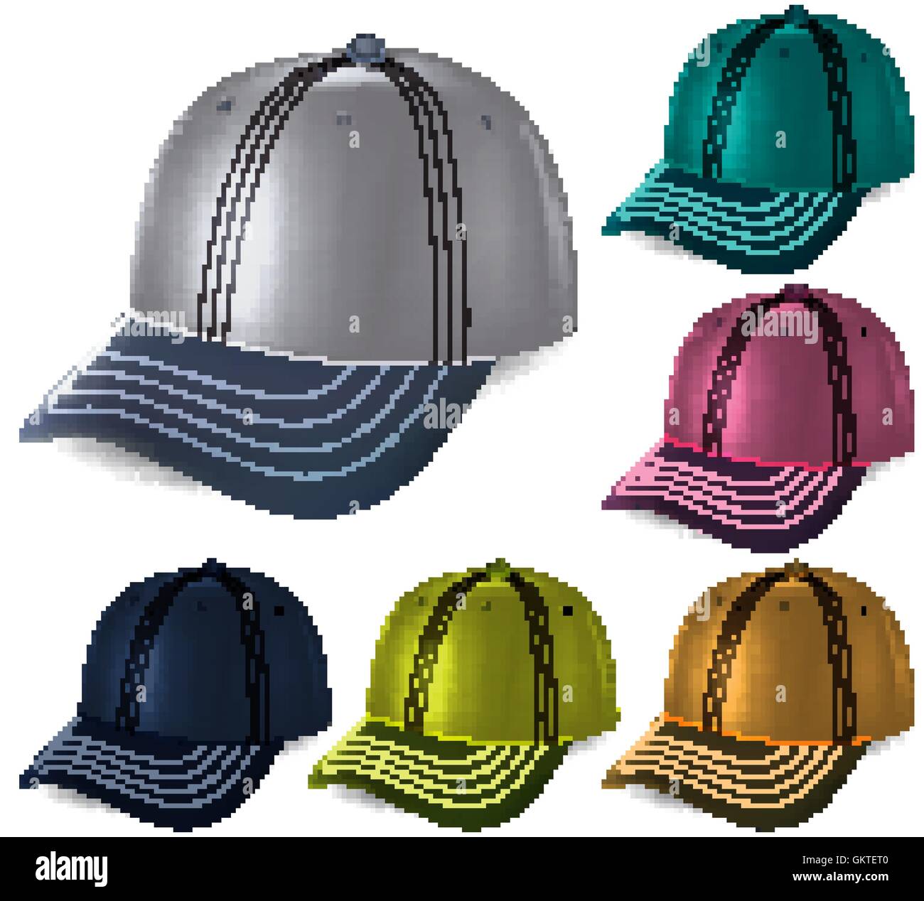 Green hat design hi-res stock photography and images - Alamy