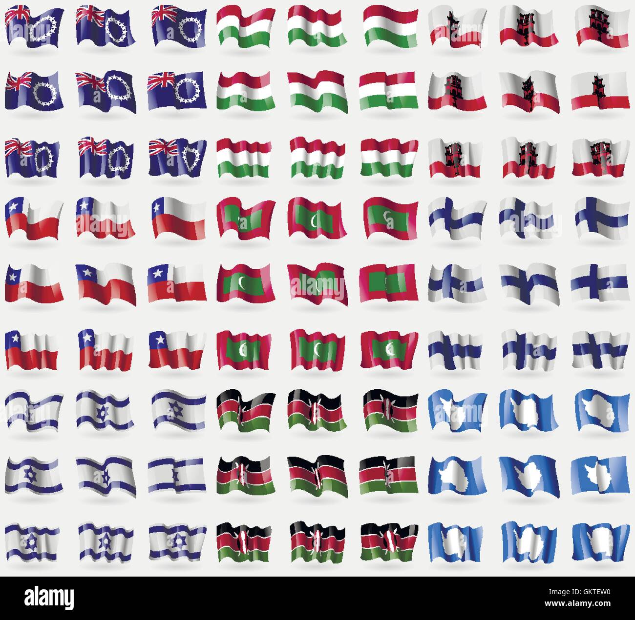 Chile islands Stock Vector Images - Alamy