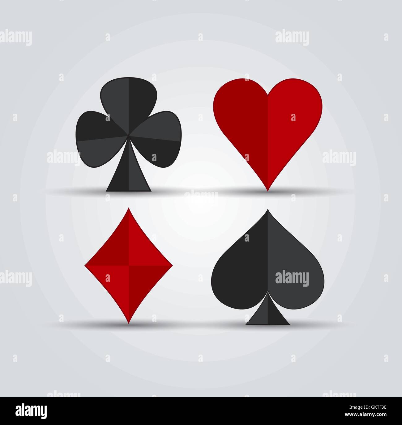Playing card symbols hi-res stock photography and images - Alamy