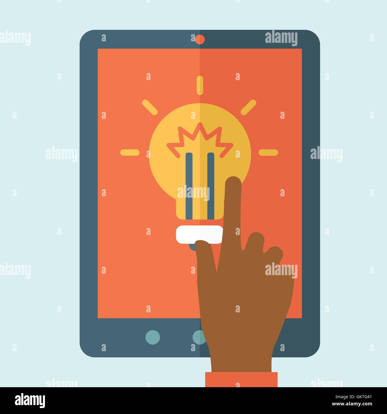 African finger pointing Stock Vector Images - Alamy