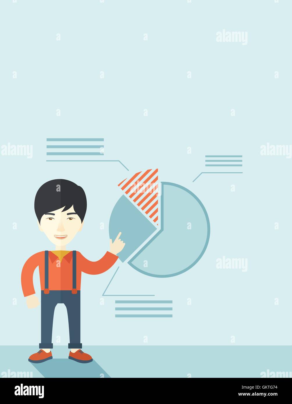 Young man statistics Stock Vector Images - Alamy