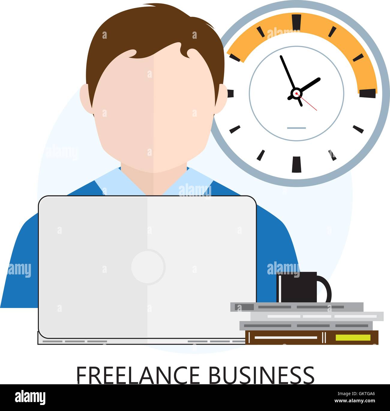 Freelance Business Icon Stock Vector Image & Art - Alamy