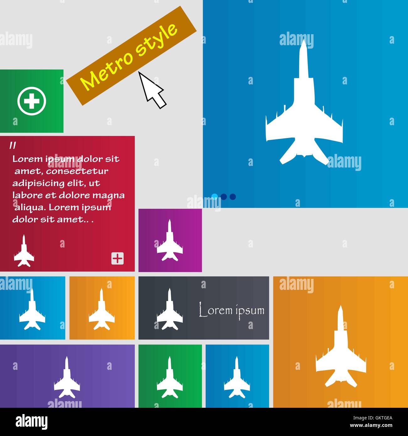 fighter icon sign. buttons. Modern interface website buttons with ...