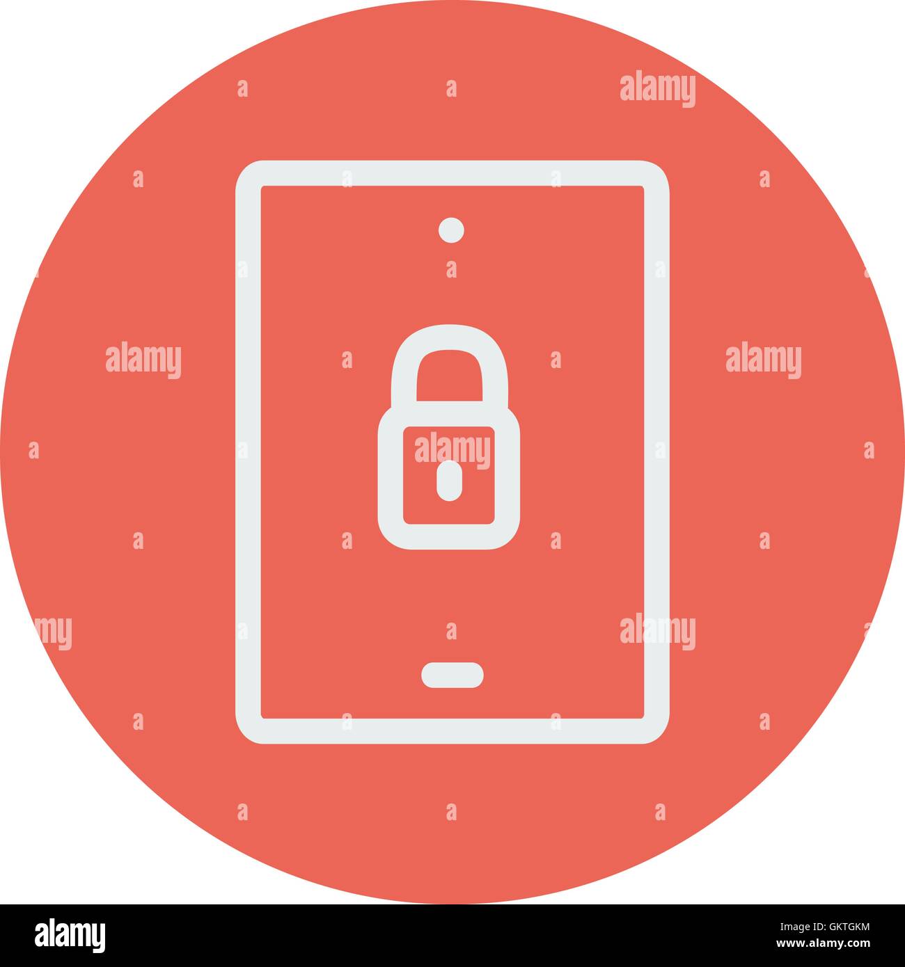 Unlock thin line icon Stock Vector Images - Alamy