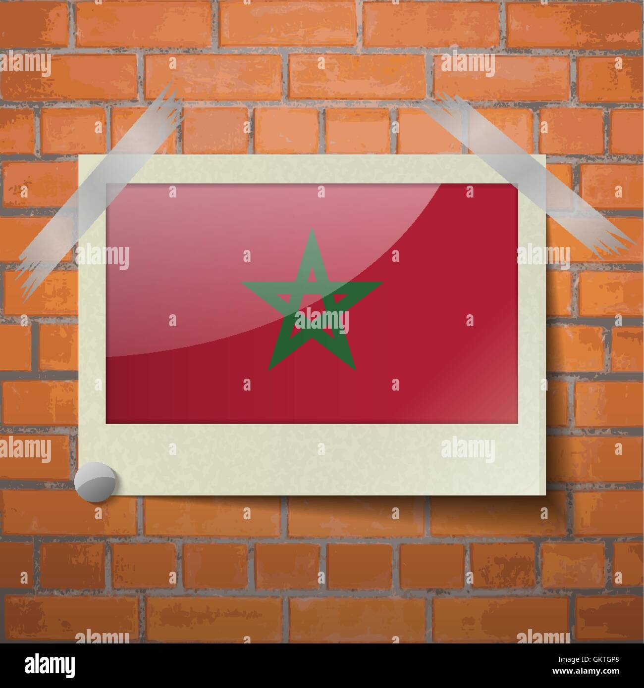 National flags of morocco Stock Vector Images - Alamy