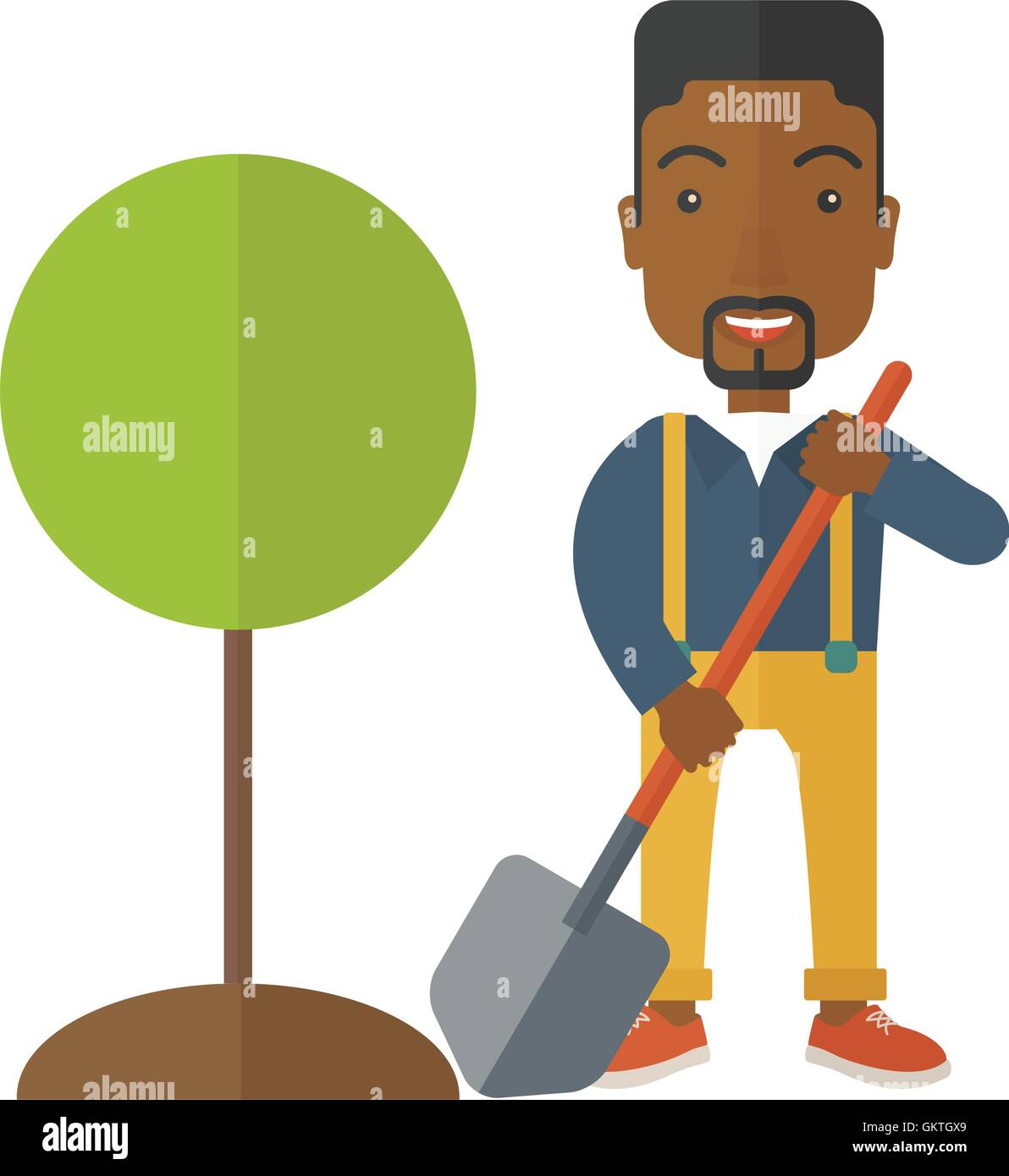 African american young man head Stock Vector Images - Alamy