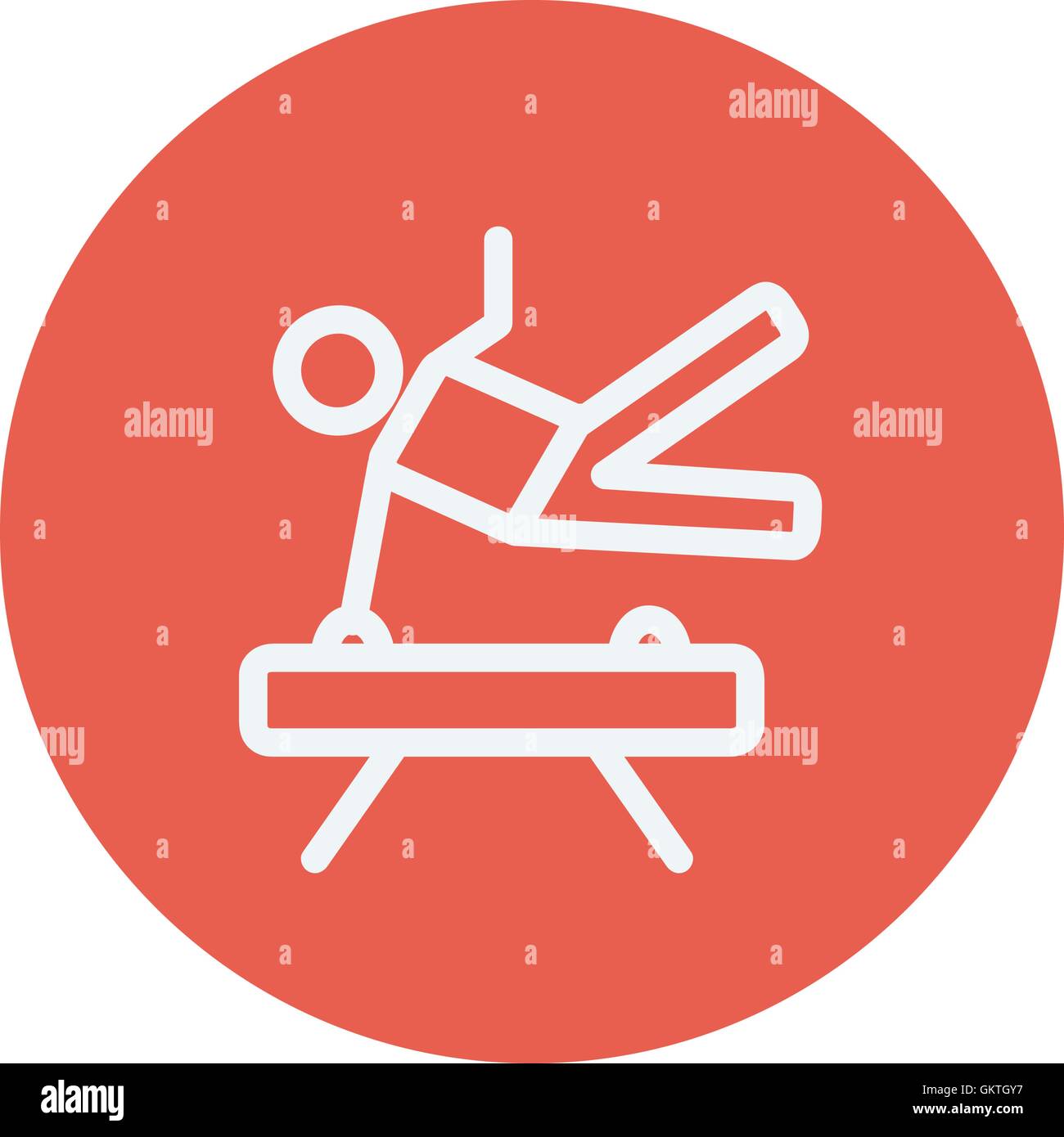 Physical education line icon Stock Vector Images - Alamy