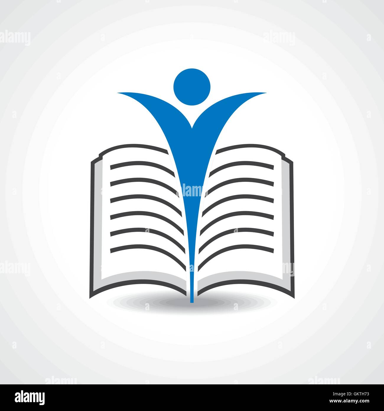 Reading book icon stock vector Stock Vector Image & Art - Alamy