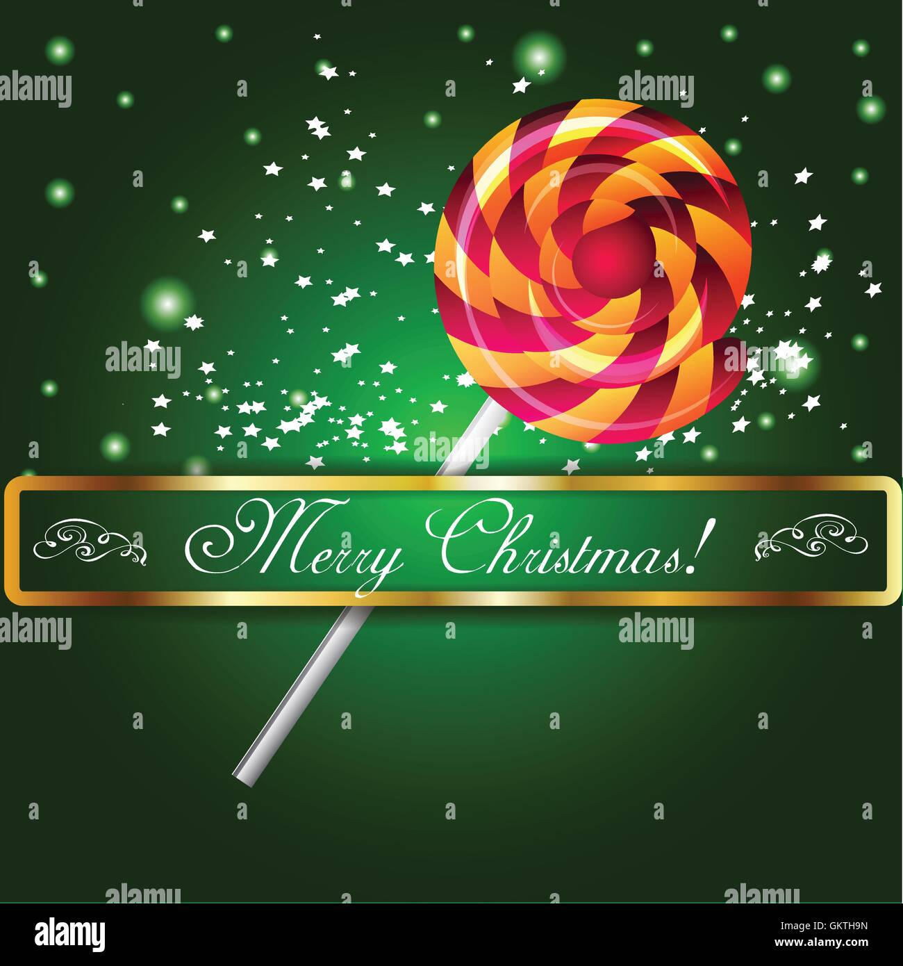 Merry Christmas candy on a background Stock Vector Image & Art - Alamy