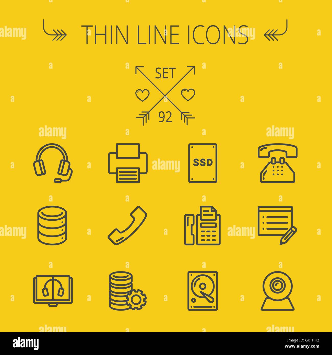 Monitor ssd Stock Vector Images - Alamy