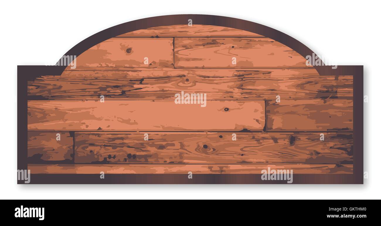 Wooden store sign Cut Out Stock Images & Pictures - Alamy