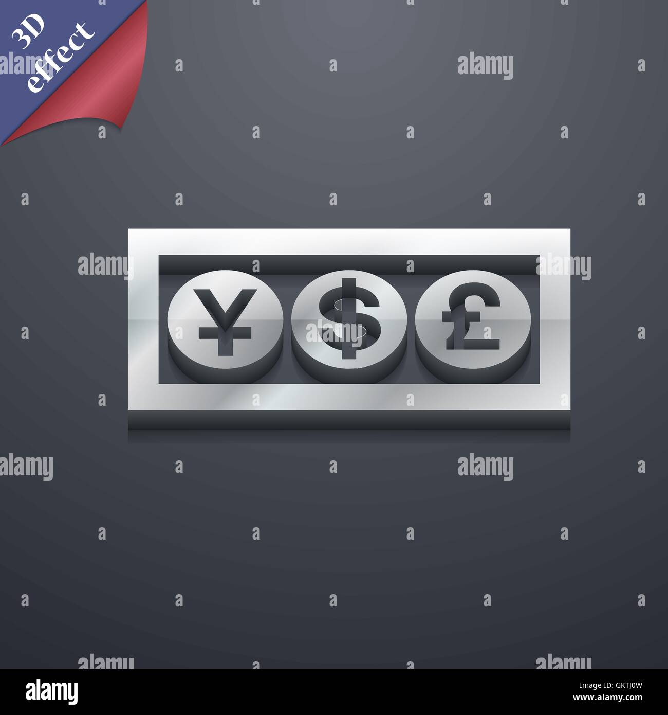 3d cash Stock Vector Images - Alamy